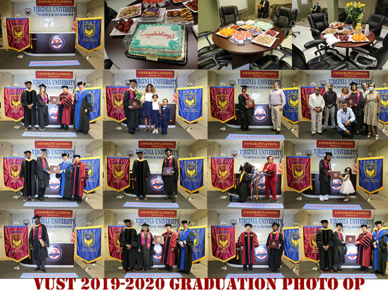 2019-2020 Graduation Photo OP - Virginia University of Science & Technology