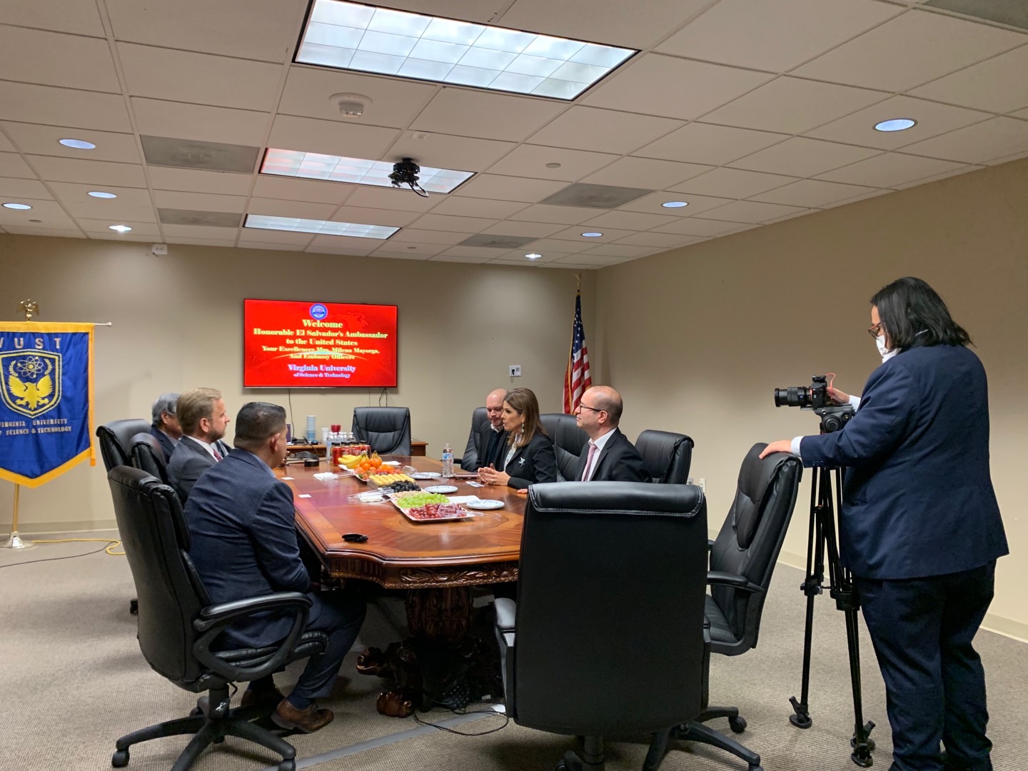 EL Salvador Ambassador Visit VUST - Virginia University of Science ...