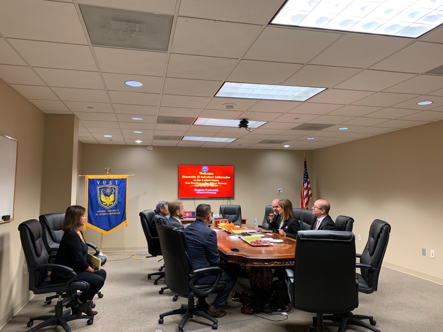 EL Salvador Ambassador Visit VUST - Virginia University of Science ...